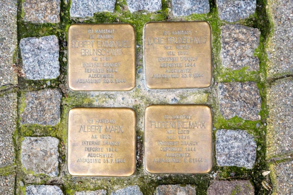 Stolpersteine, les pavés de la mémoire à Strasbourg - Cotad