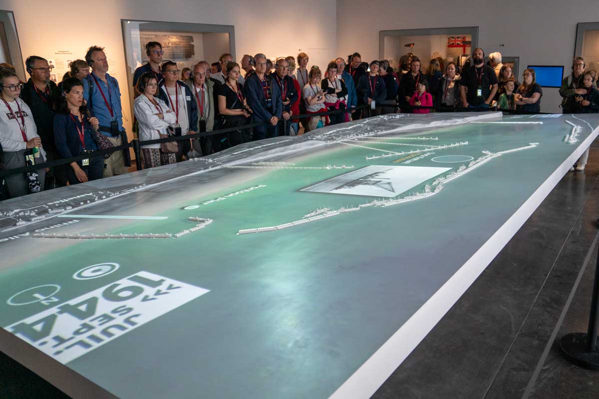 Visite du Musée du Débarquement d'Arromanches - Cotad